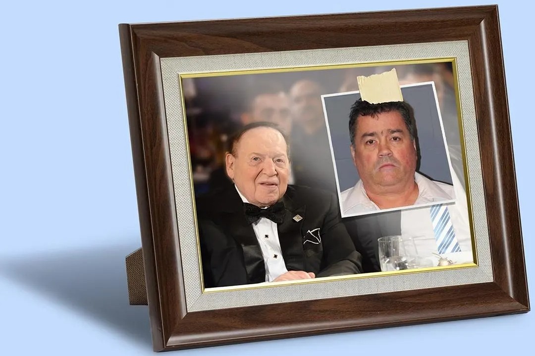 Dice ser hijo de Sheldon Adelson, intentó estafar a Adam Sandler y ...