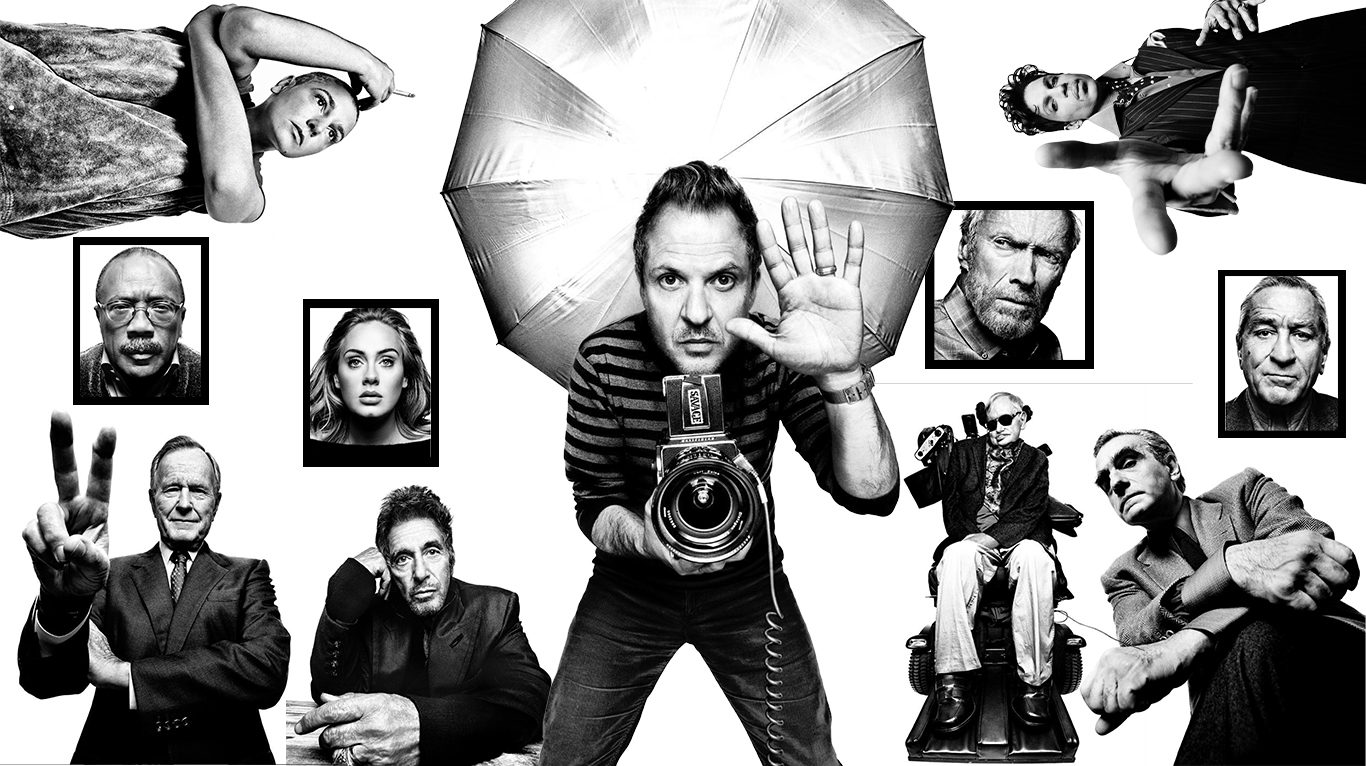 Platon, el fotógrafo de los presidentes de USA, que utiliza su cámara ...
